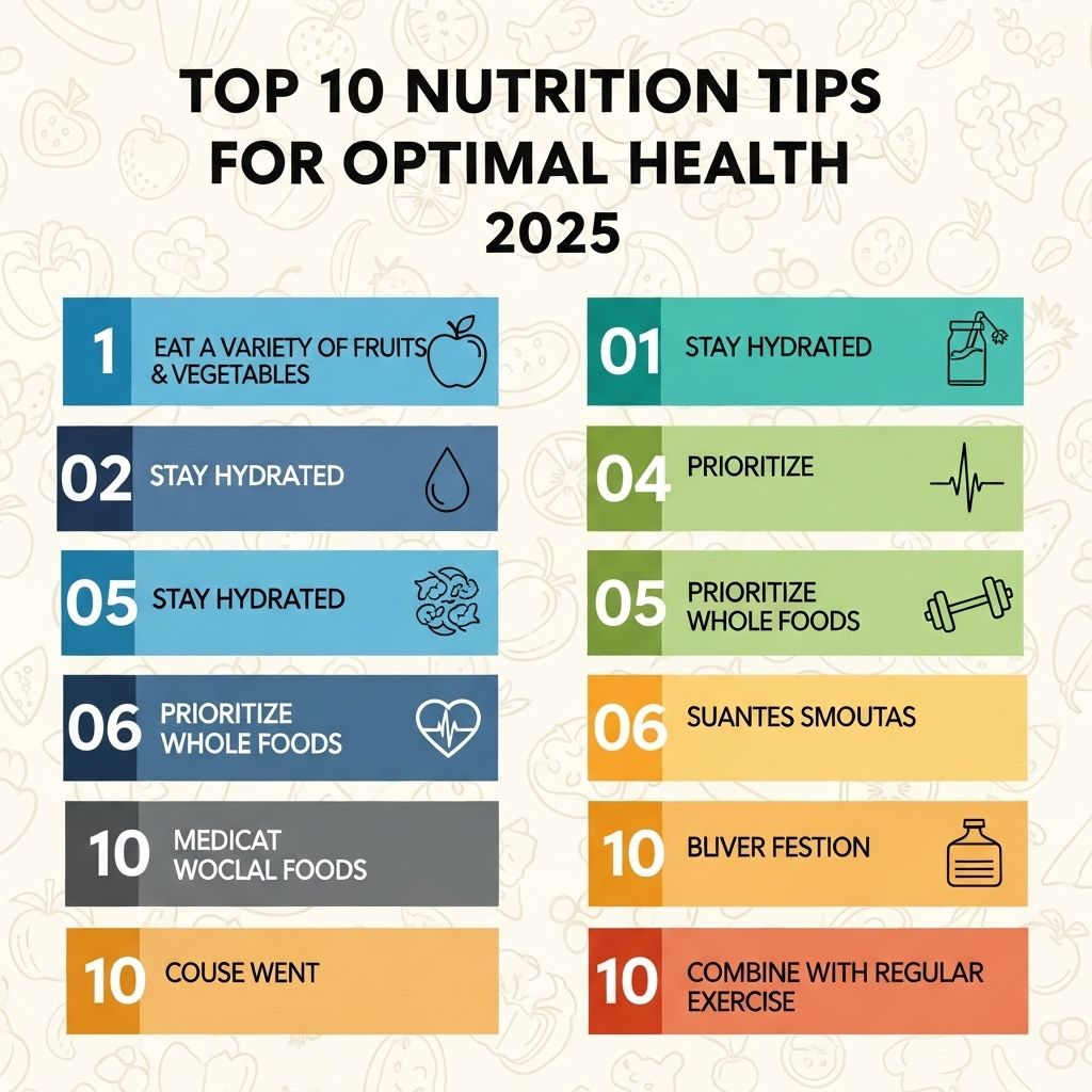 Top 10 Nutrition Tips for Optimal Health - Graphic Eagle