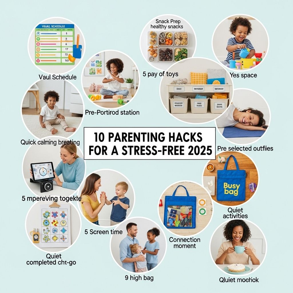 10 Parenting Hacks for a Stress-Free 2025 - Graphic Eagle