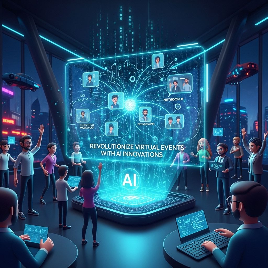 Revolutionize Virtual Events with AI Innovations - Graphic Eagle