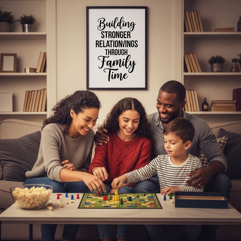 Strengthen Family Bonds with Quality Time - Graphic Eagle