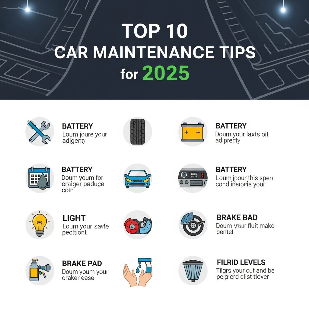 Top 10 Essential Car Maintenance Tips for 2025 - Graphic Eagle