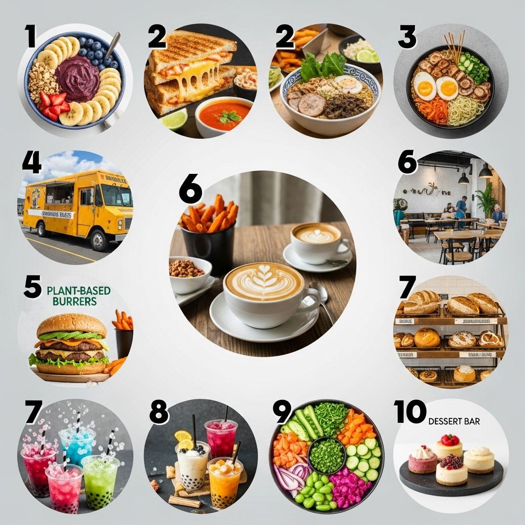 Top 10 Food Franchise Ideas for 2025 - Graphic Eagle