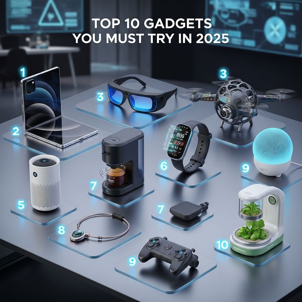Top 10 Must-Try Gadgets of 2025 - Graphic Eagle