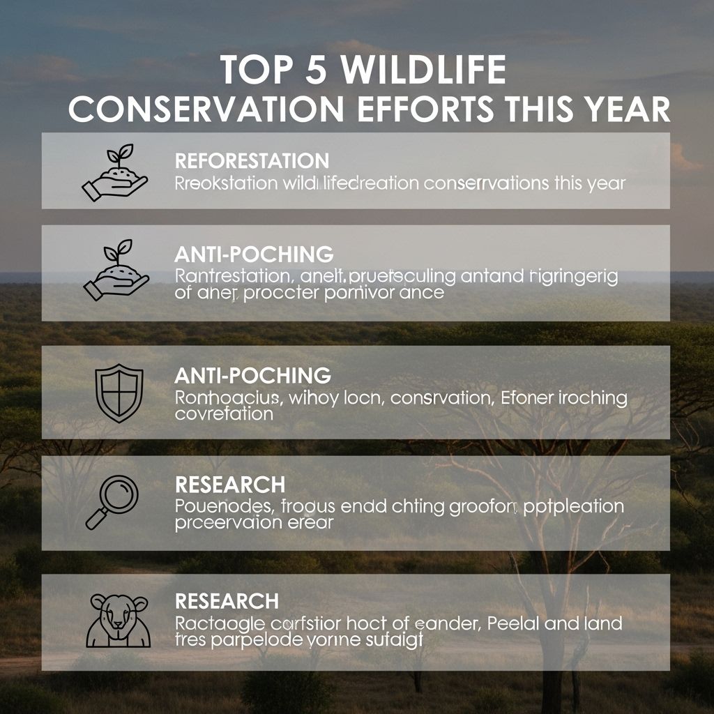 Top 5 Wildlife Conservation Efforts of 2023 - Graphic Eagle