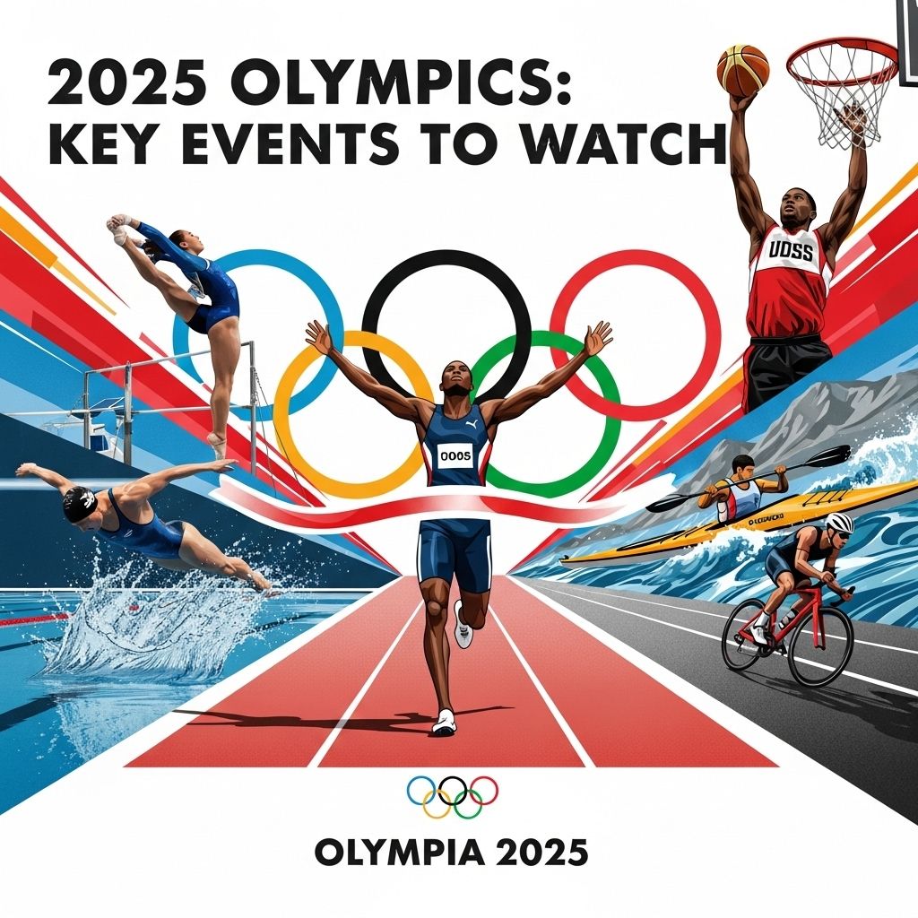 Top Events to Watch at the 2025 Olympics - Graphic Eagle