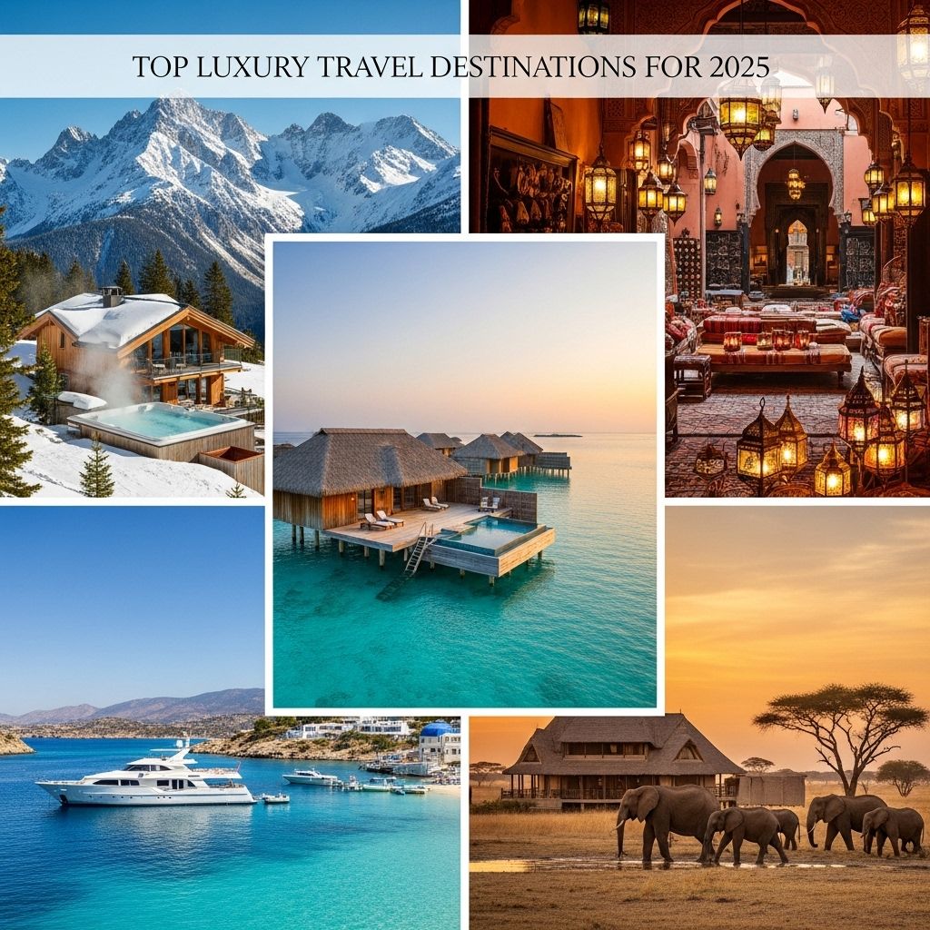 Explore the Top Luxury Travel Destinations for 2025 - Graphic Eagle