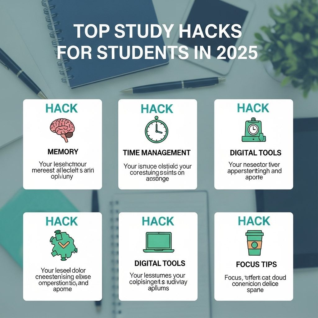 Top Study Hacks for Students in 2025 - Graphic Eagle