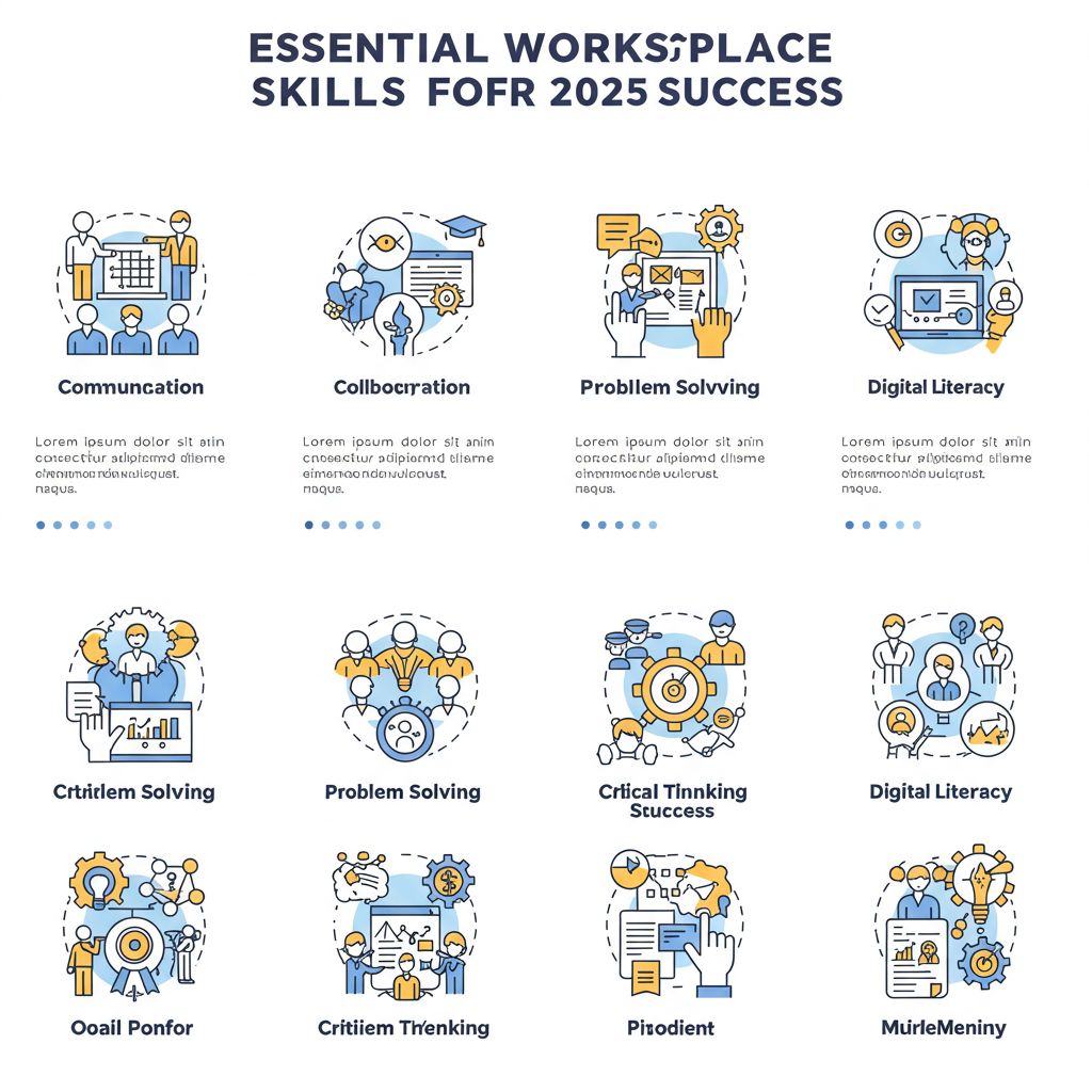 Essential Workplace Skills for Success in 2025 - Graphic Eagle