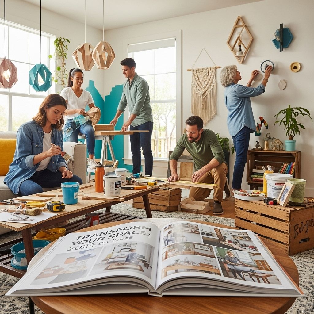 Transform Your Space: 2025 DIY Ideas to Inspire You - Graphic Eagle
