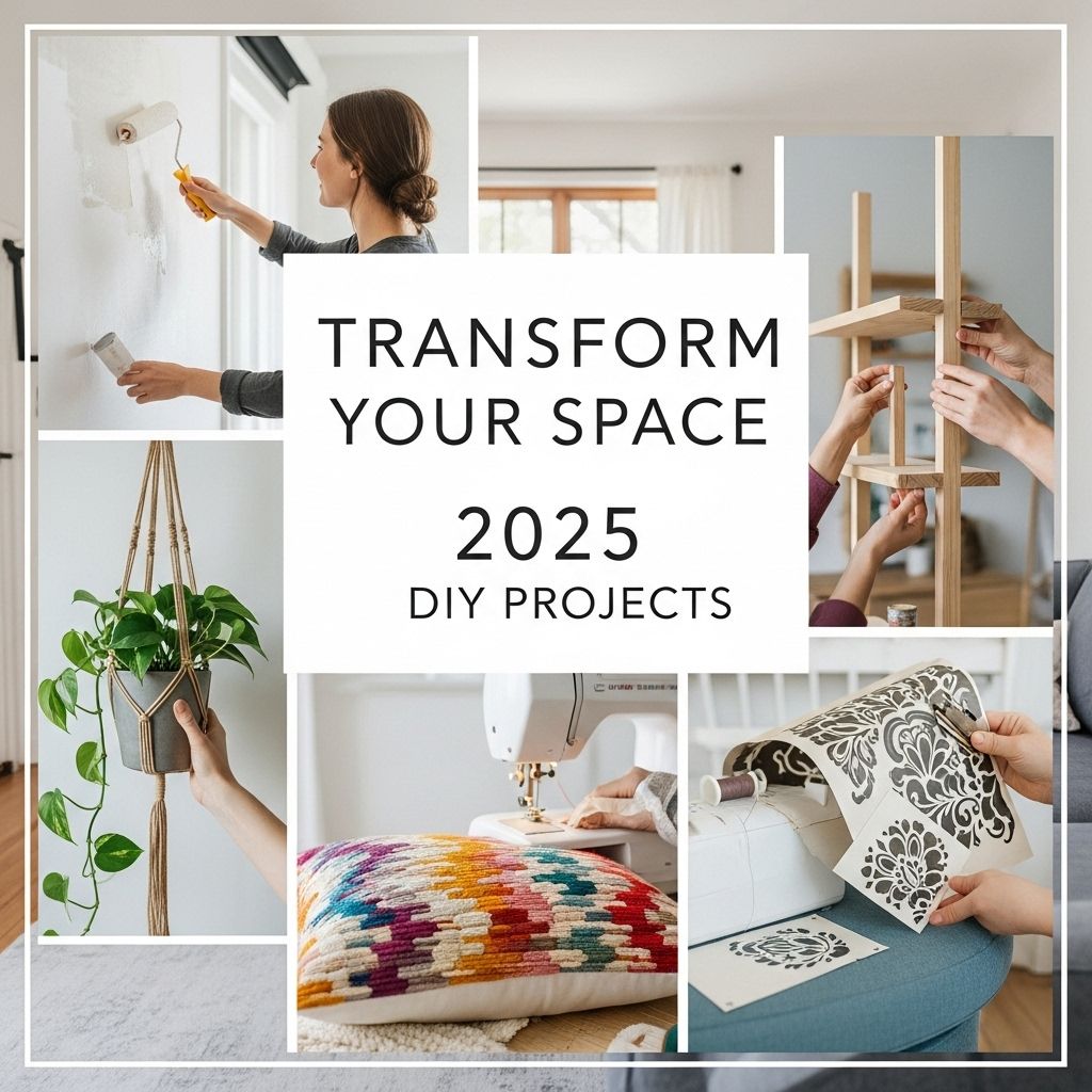 Transform Your Space: 2025 DIY Projects for Every Home - Graphic Eagle
