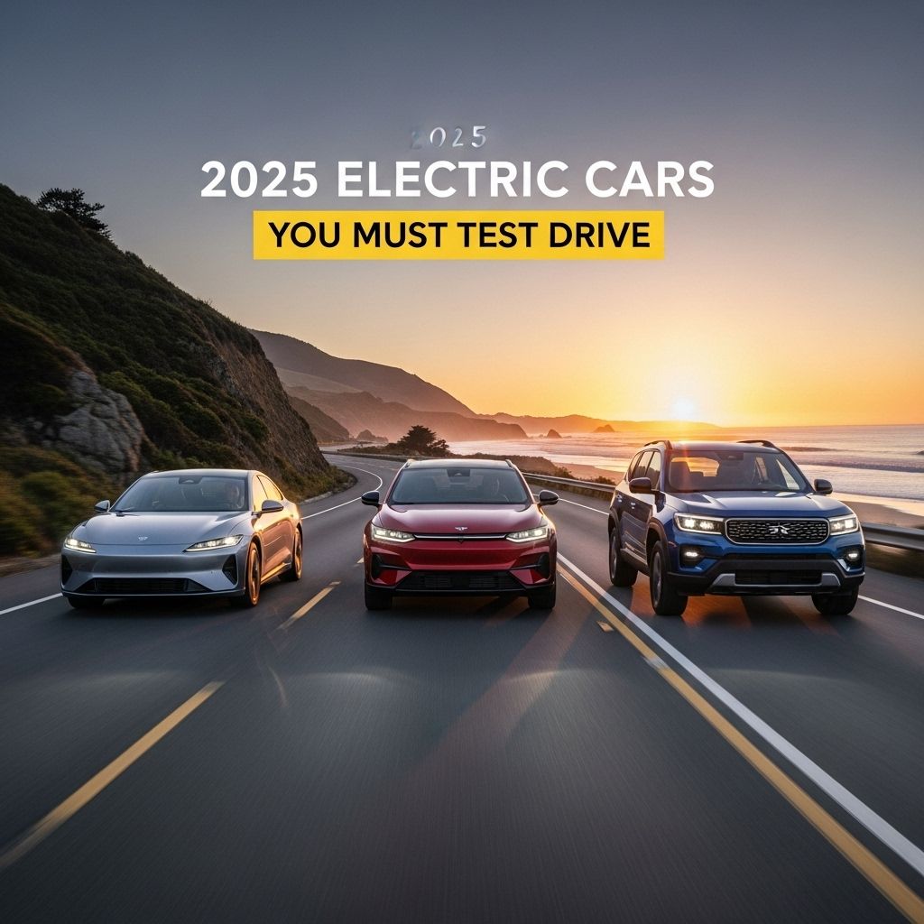 Top 2025 Electric Cars You Must Test Drive - Graphic Eagle