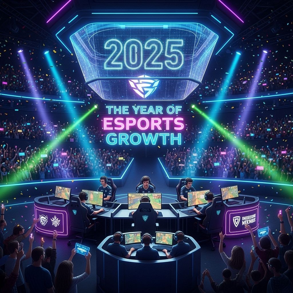 2025: The Year of Explosive Esports Growth - Graphic Eagle