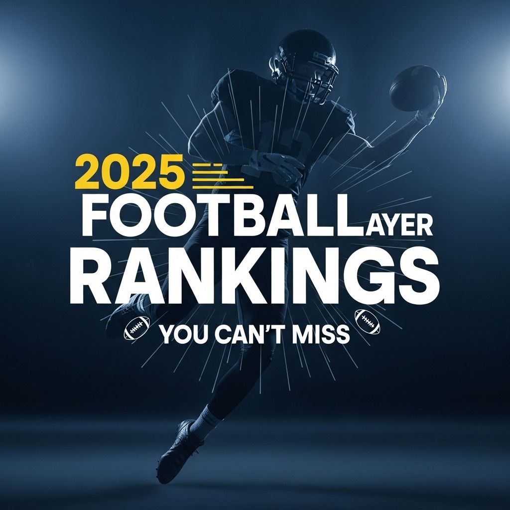 2025 Must-See Football Player Rankings - Graphic Eagle