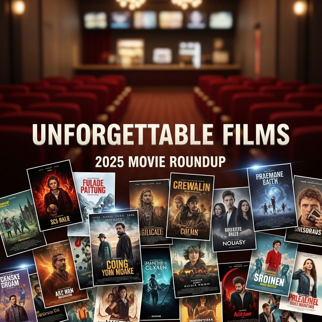 Unforgettable Films: A 2025 Movie Roundup - Graphic Eagle