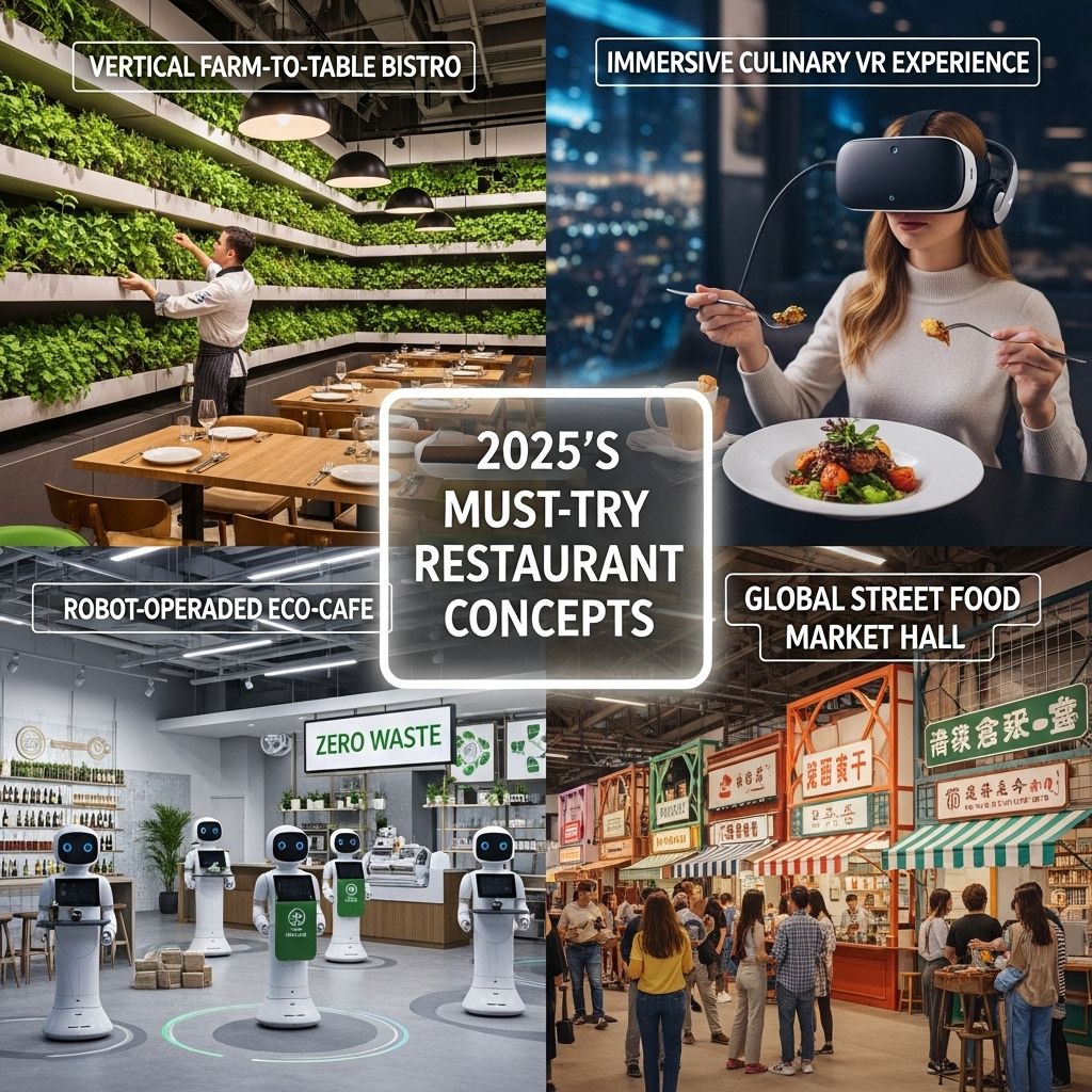 2025's Must-Try Restaurant Concepts for Foodies - Graphic Eagle