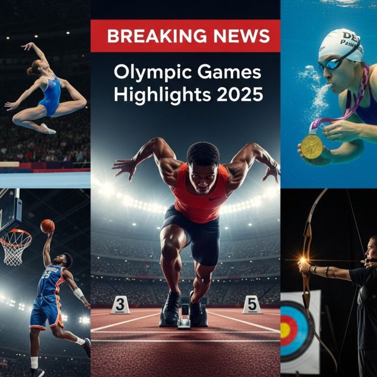 Exciting Highlights from the 2025 Olympic Games - Graphic Eagle