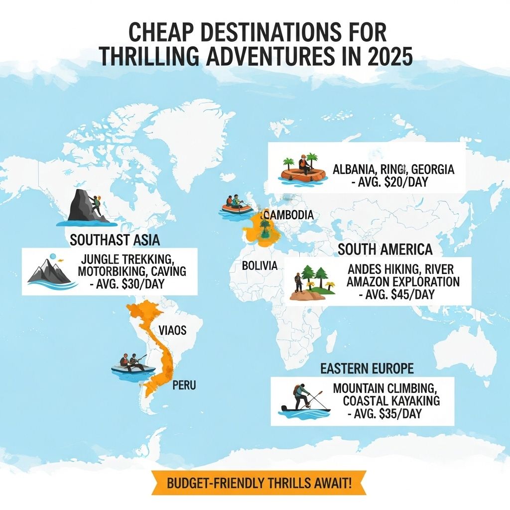 Top Affordable Adventure Destinations for 2025 - Graphic Eagle
