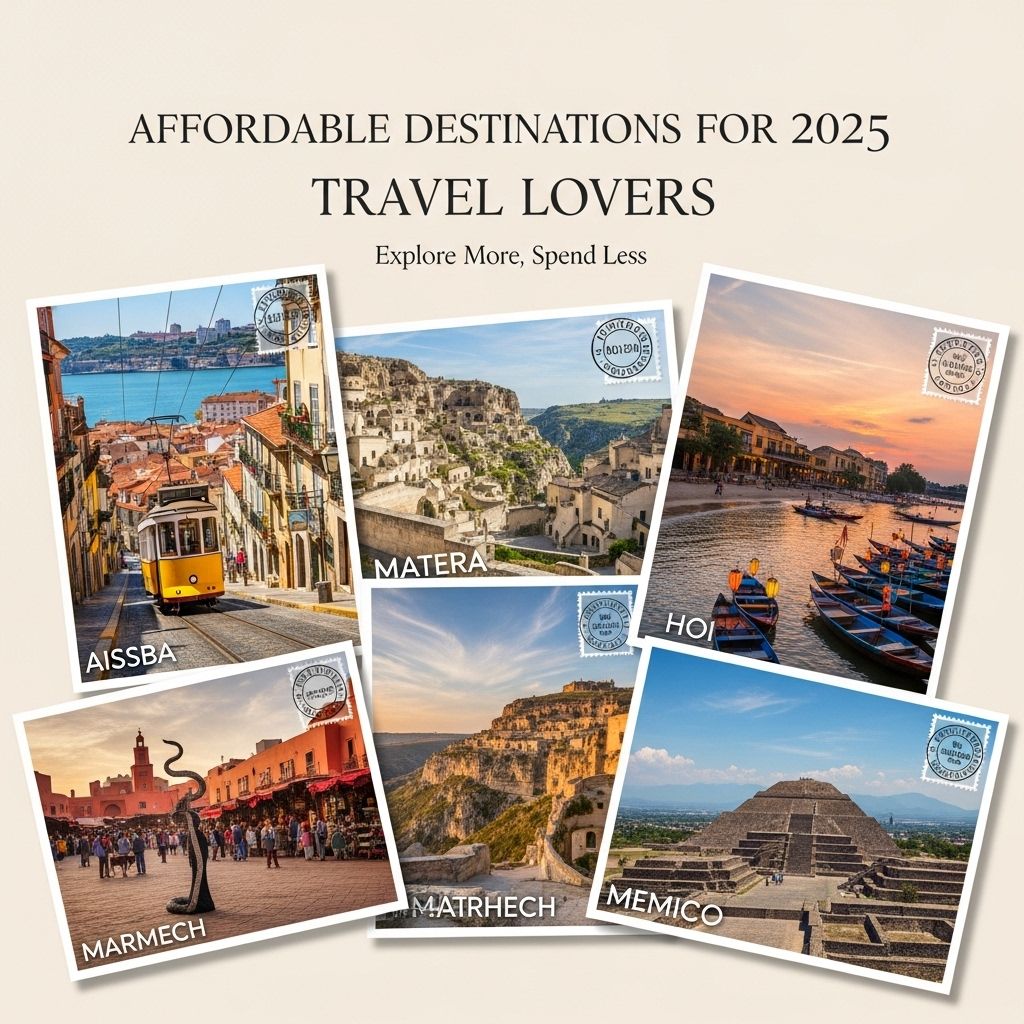 Top Affordable Travel Destinations for 2025 - Graphic Eagle