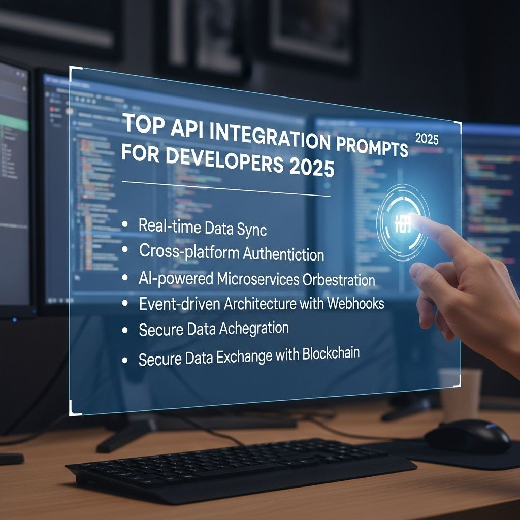 Essential API Integration Prompts for Developers in 2025 - Graphic Eagle