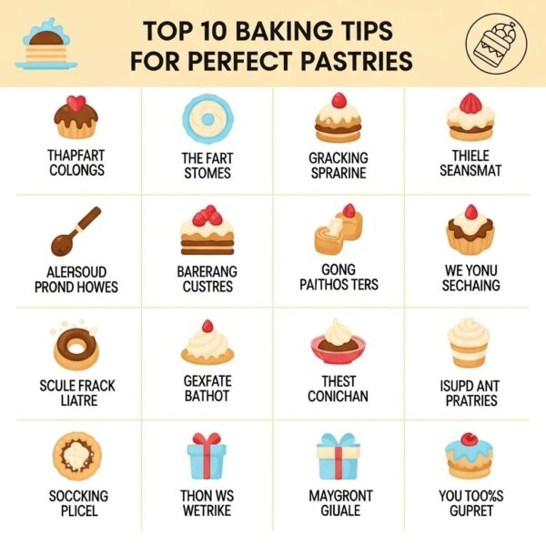 Top 10 Baking Tips for Perfect Pastries - Graphic Eagle