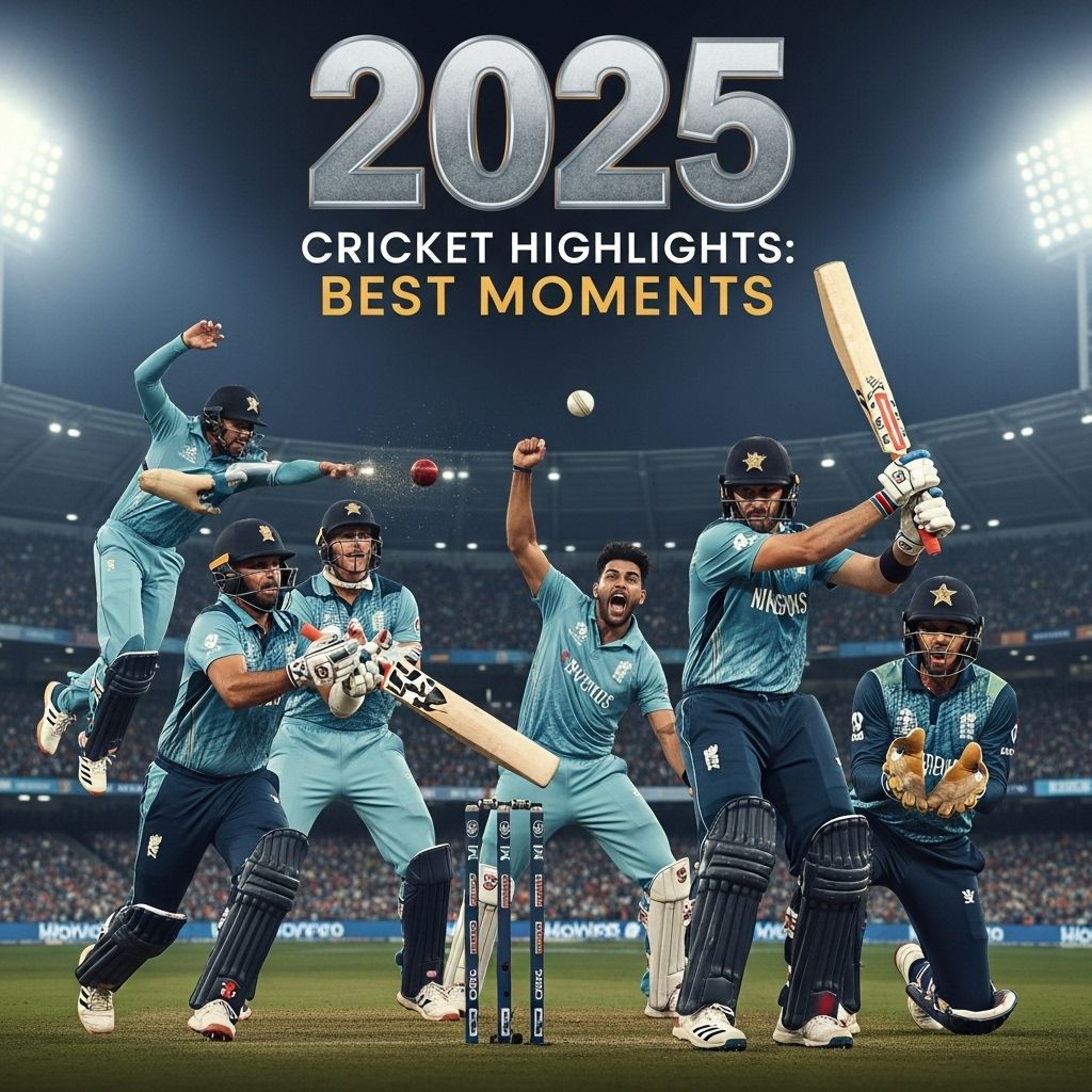 Top Cricket Highlights: Memorable Moments of 2025 - Graphic Eagle