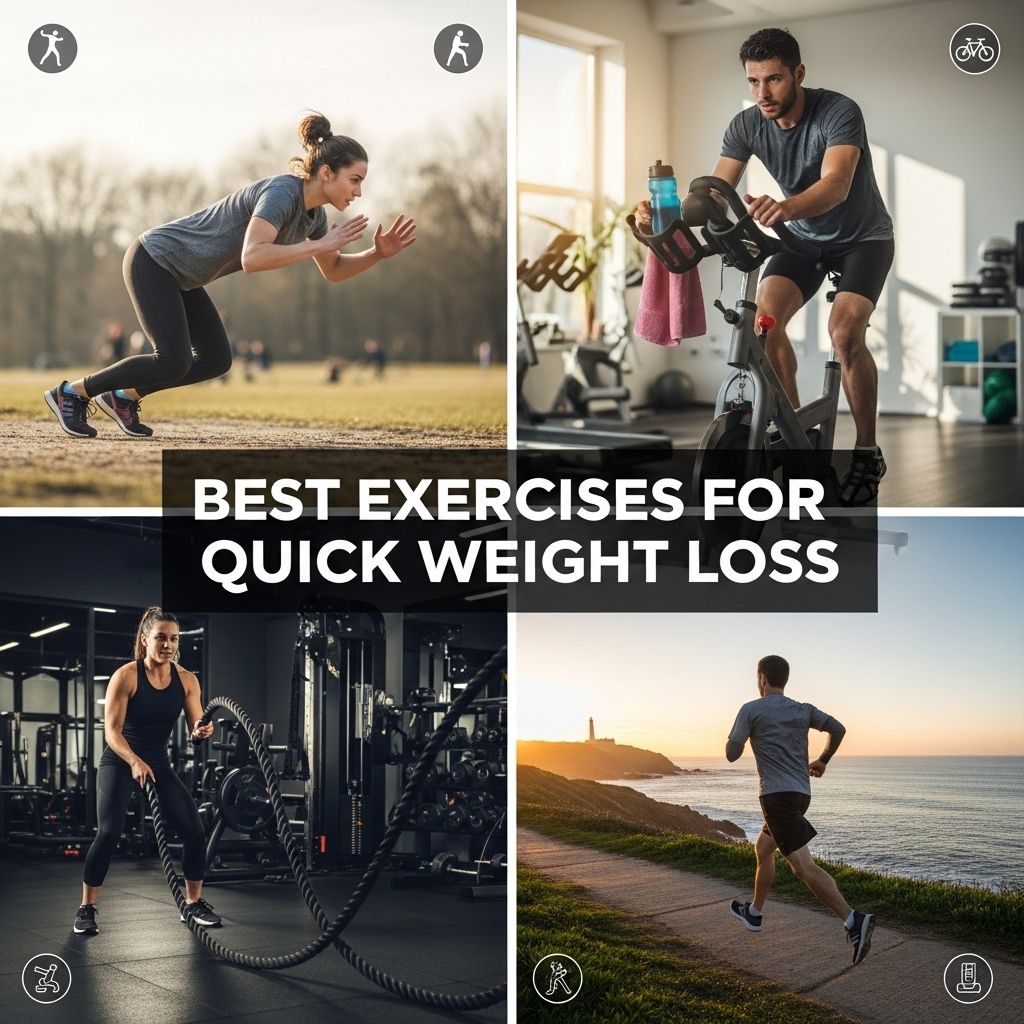 Top Exercises for Rapid Weight Loss - Graphic Eagle