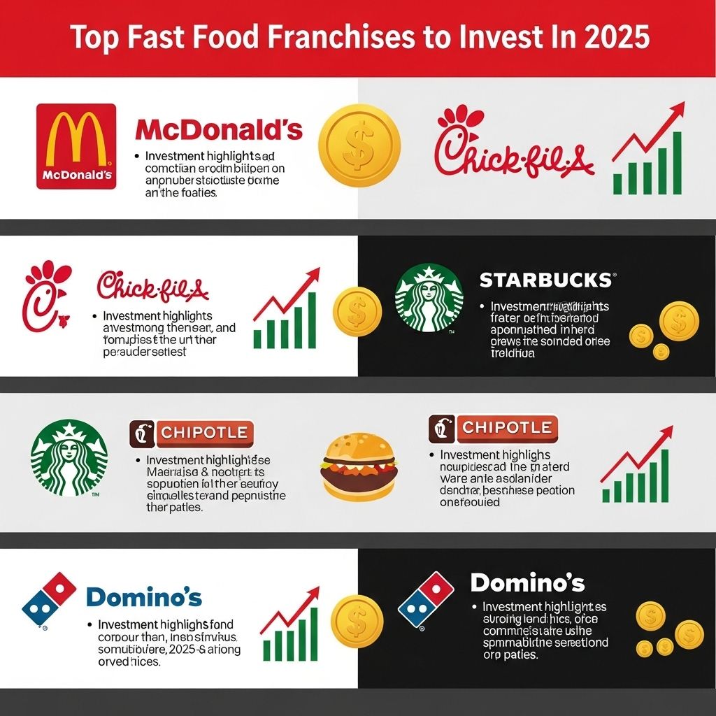 Top Fast Food Franchises to Invest in for 2025 - Graphic Eagle