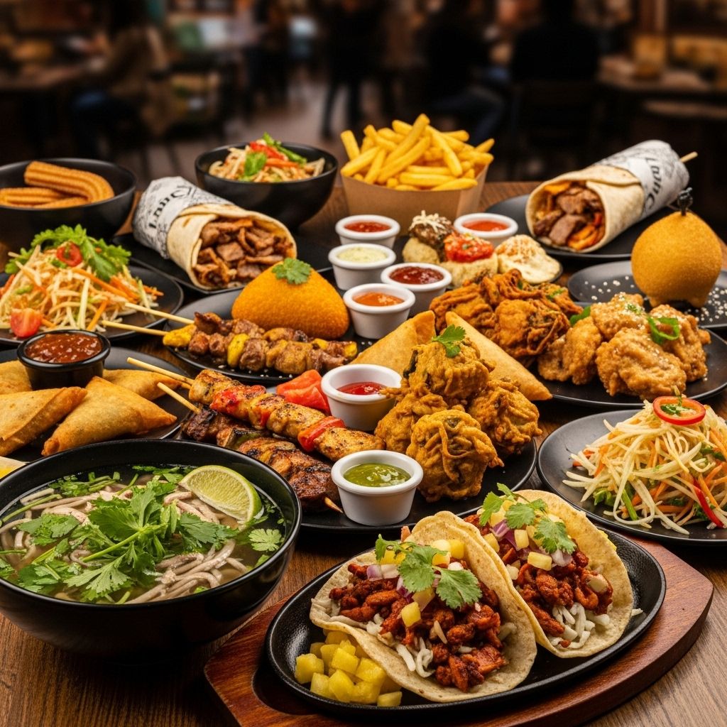 Savor the World's Best Street Foods - Graphic Eagle