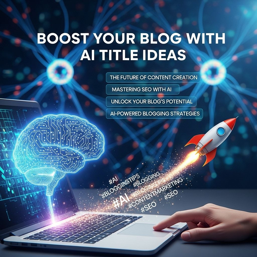 Boost Your Blog with AI Title Ideas - Graphic Eagle