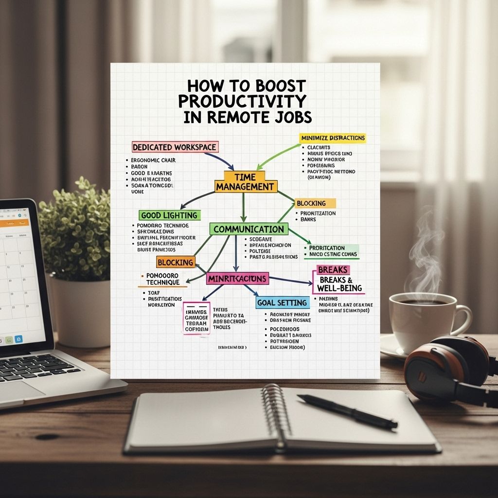 10 Tips to Boost Productivity in Remote Jobs - Graphic Eagle