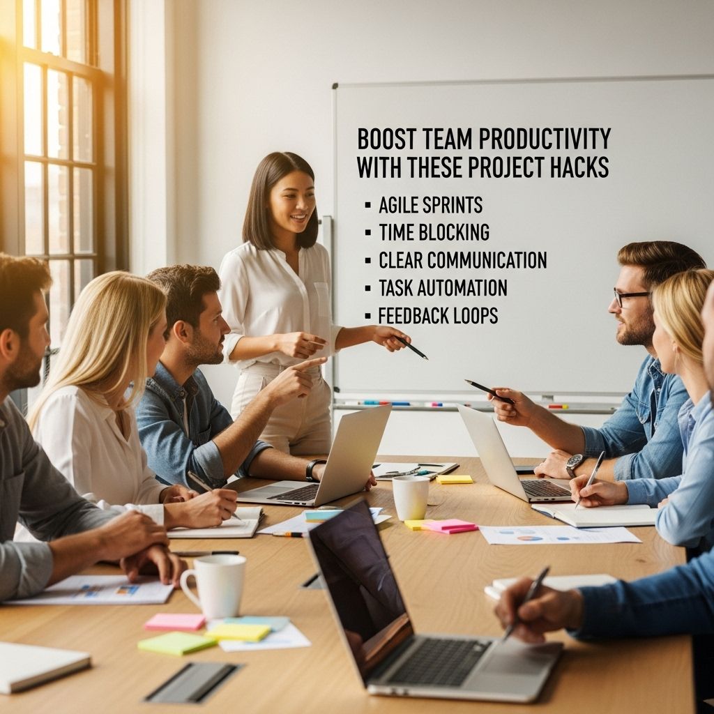 Boost Team Productivity With Effective Project Hacks Graphic Eagle