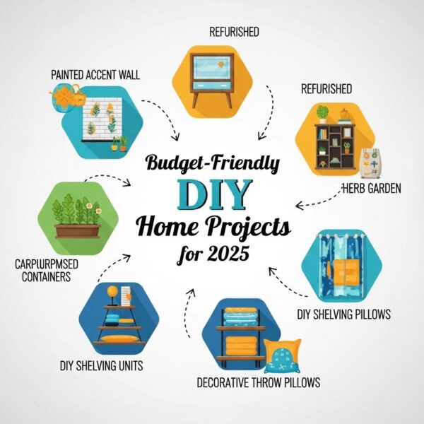 Budget-Friendly DIY Home Projects for 2025 - Graphic Eagle