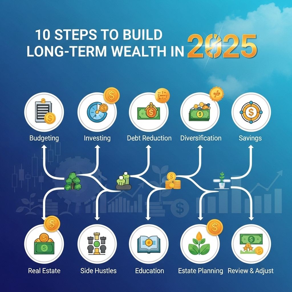 10 Steps to Build Lasting Wealth in 2025 - Graphic Eagle