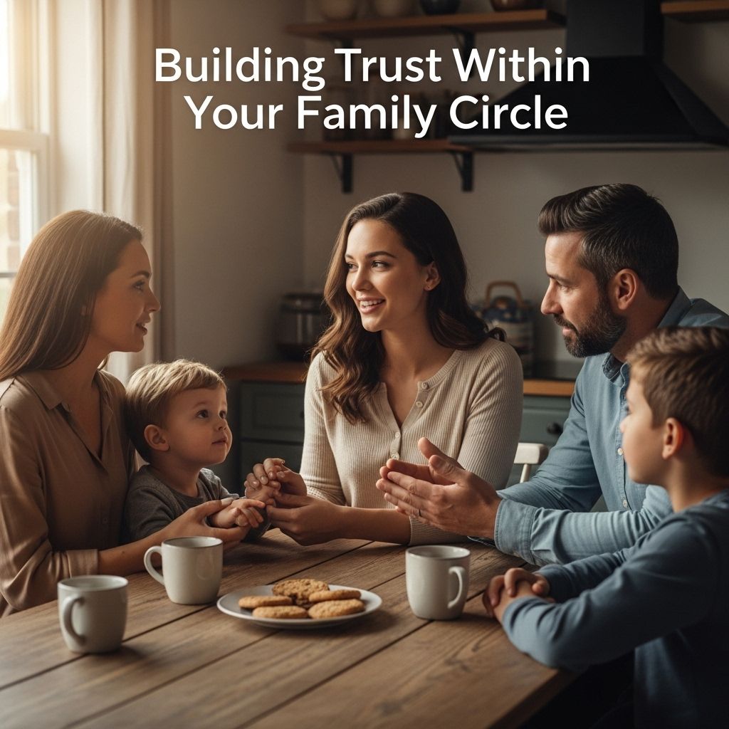 Building Trust Within Your Family Circle: Tips and Strategies - Graphic ...