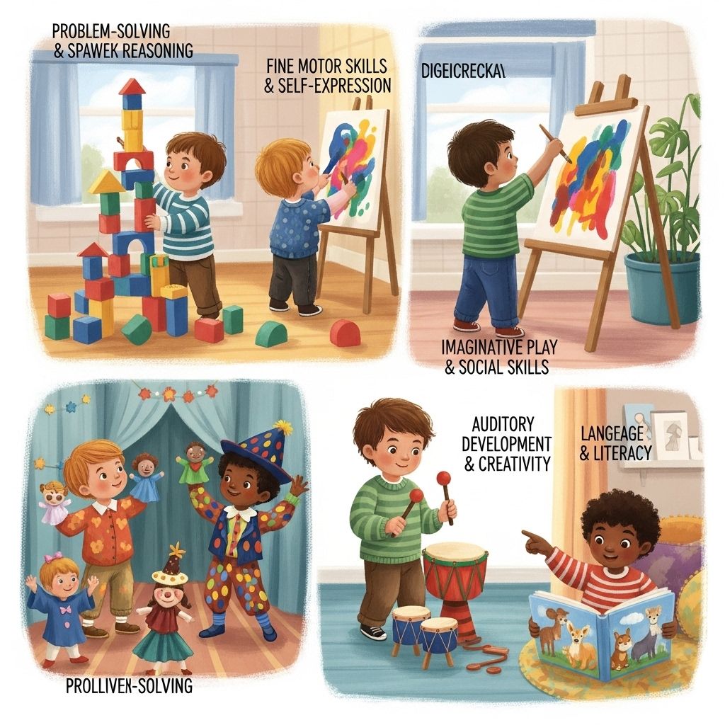 10 Creative Activities to Boost Early Childhood Growth - Graphic Eagle