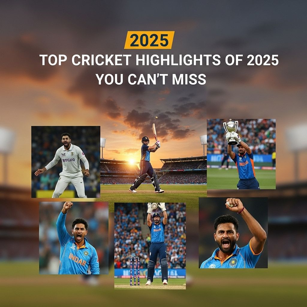 Unmissable Cricket Highlights of 2025 - Graphic Eagle