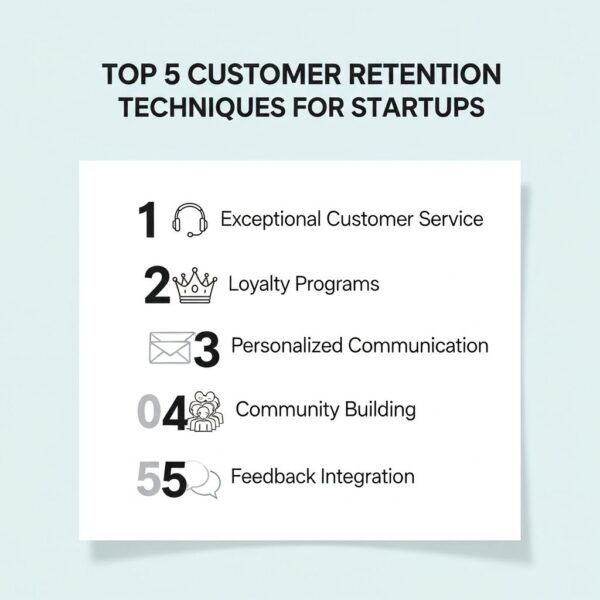 Top 5 Customer Retention Techniques for Startups - Graphic Eagle