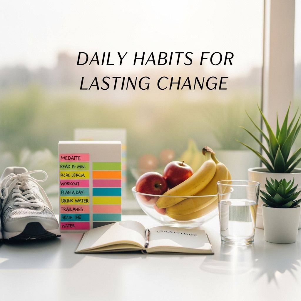 Transform Your Life: Daily Habits for Lasting Change - Graphic Eagle