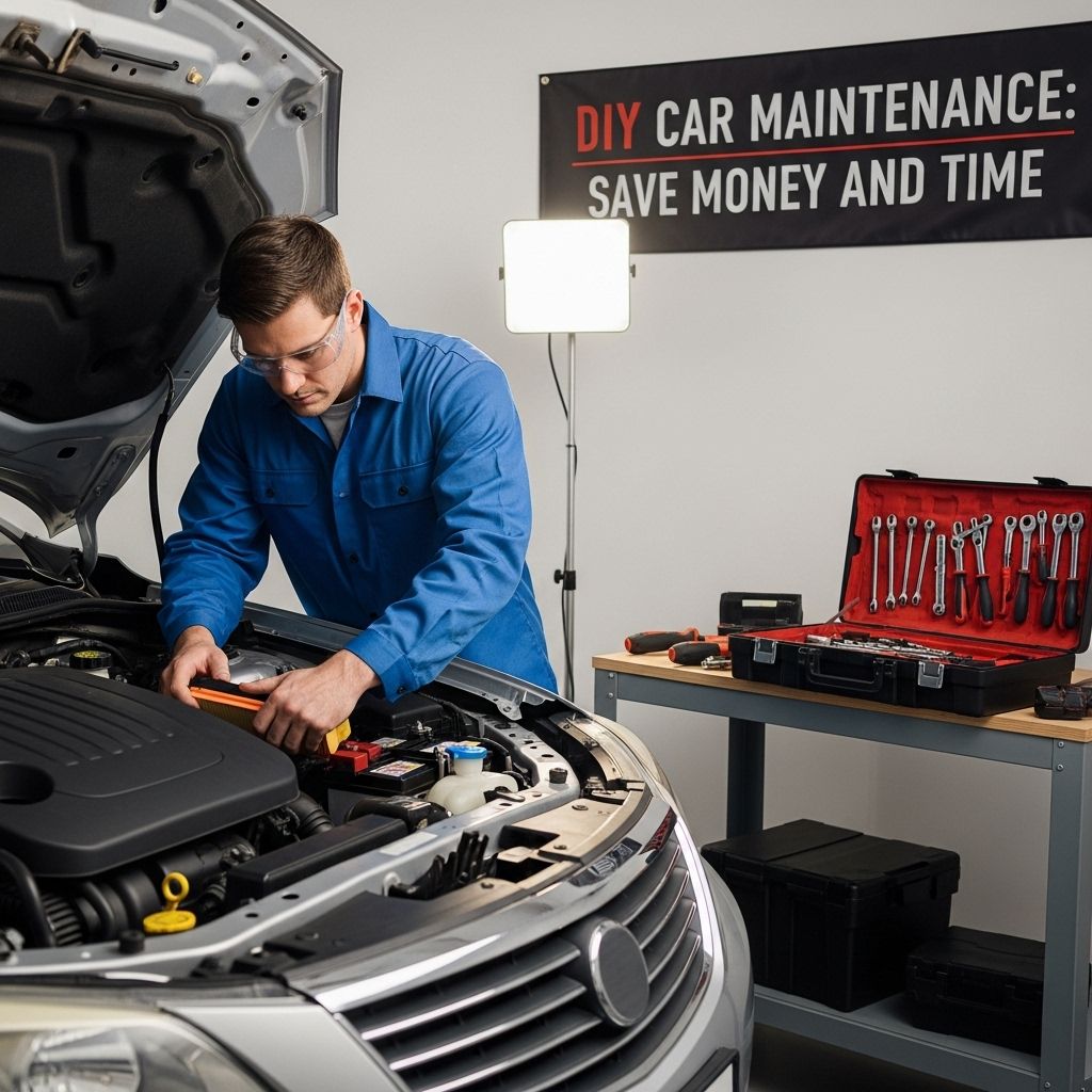 DIY Car Maintenance Tips to Save Money - Graphic Eagle