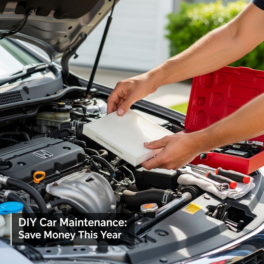 DIY Car Maintenance Tips to Save Money - Graphic Eagle