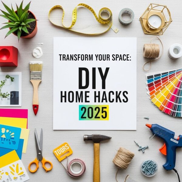 Transform Your Space: 10 DIY Home Hacks for 2025 - Graphic Eagle