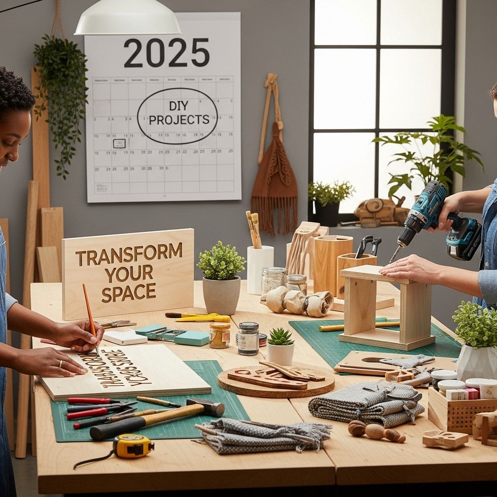 Transform Your Space: Exciting DIY Projects for 2025 - Graphic Eagle