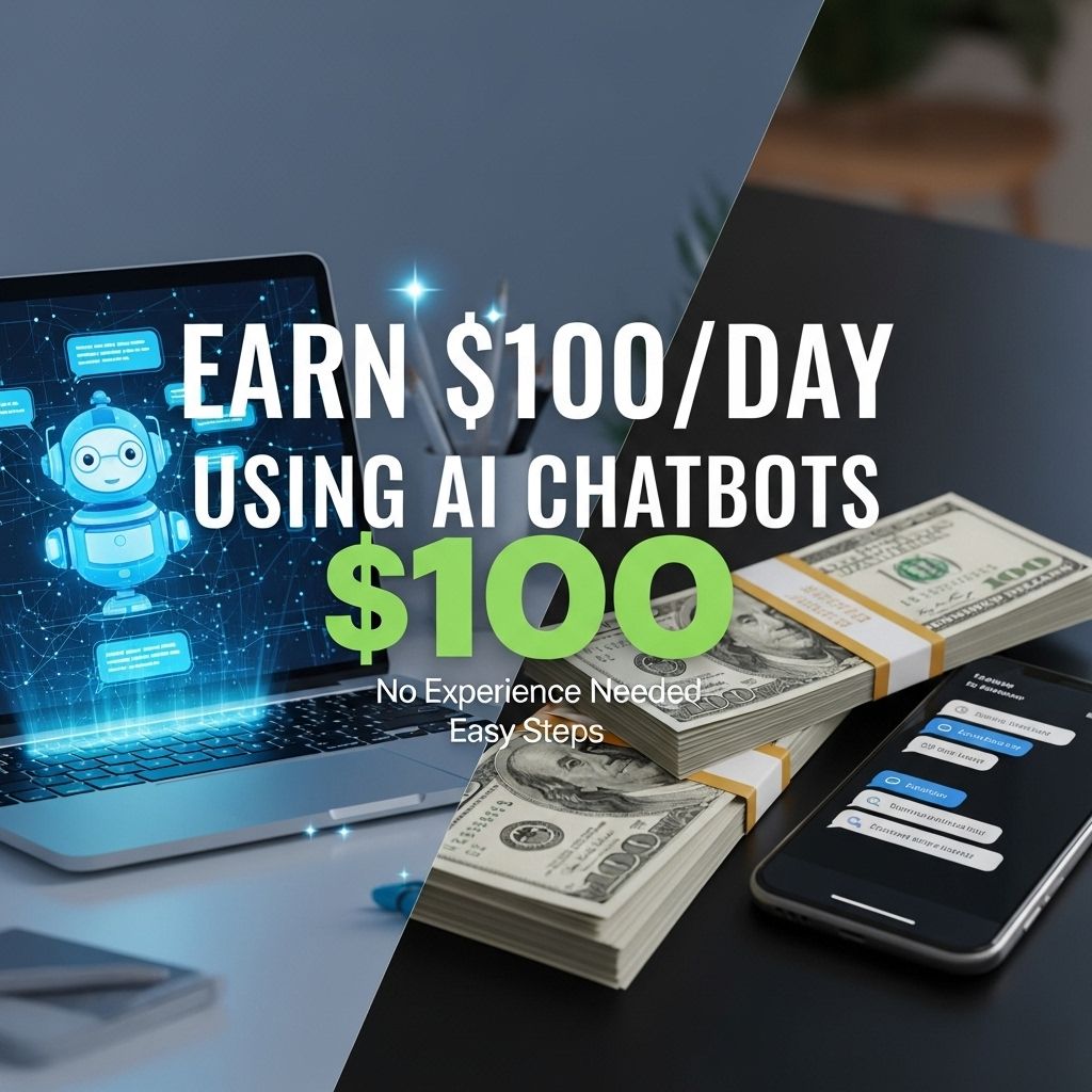 Earn $100/Day Using AI Chatbots - Graphic Eagle