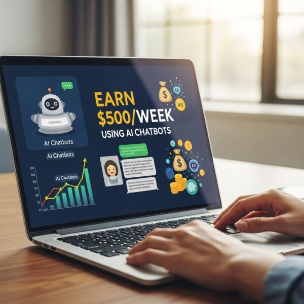 Earn $500 a Week with AI Chatbots - Graphic Eagle