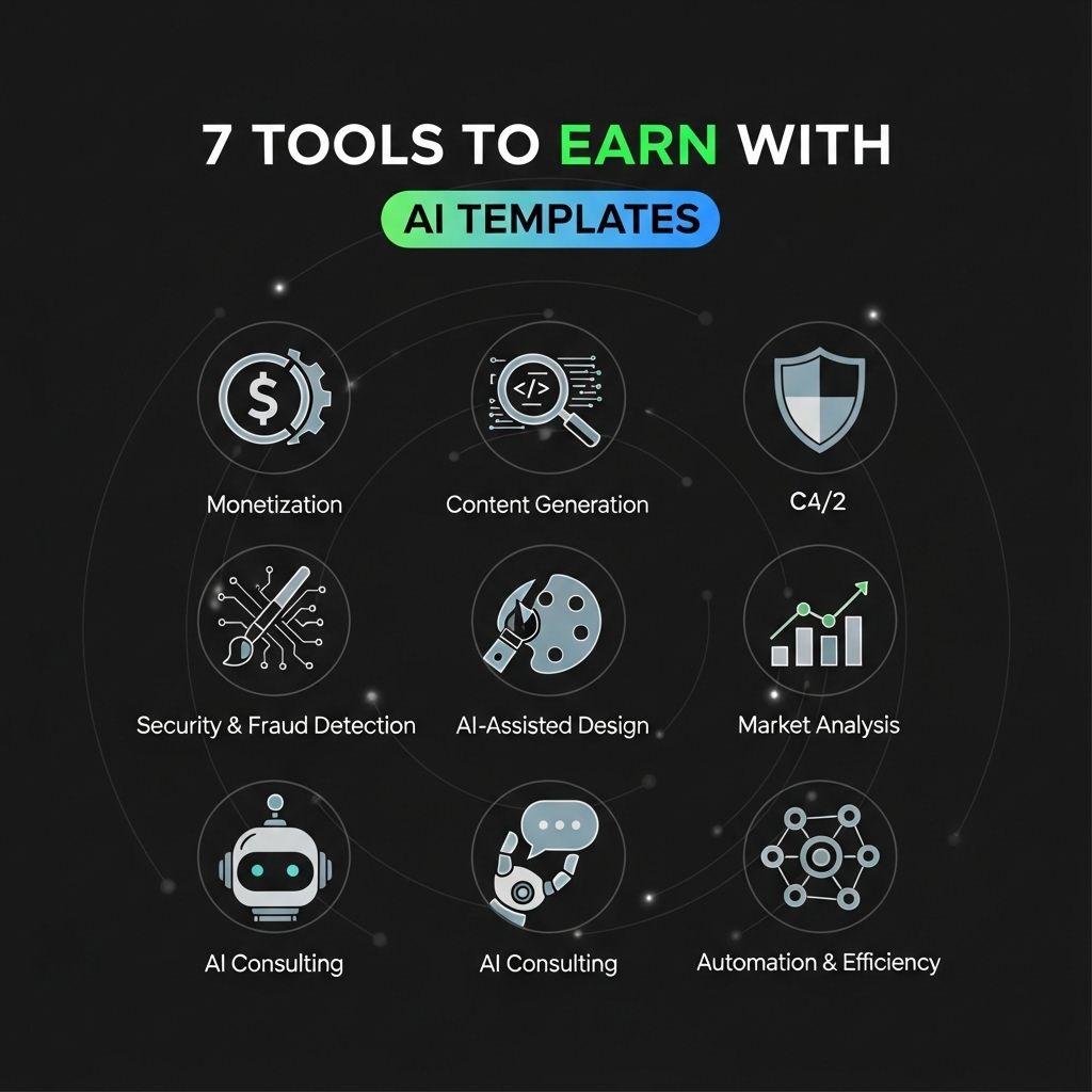 7 Powerful Tools to Earn Money with AI Templates - Graphic Eagle