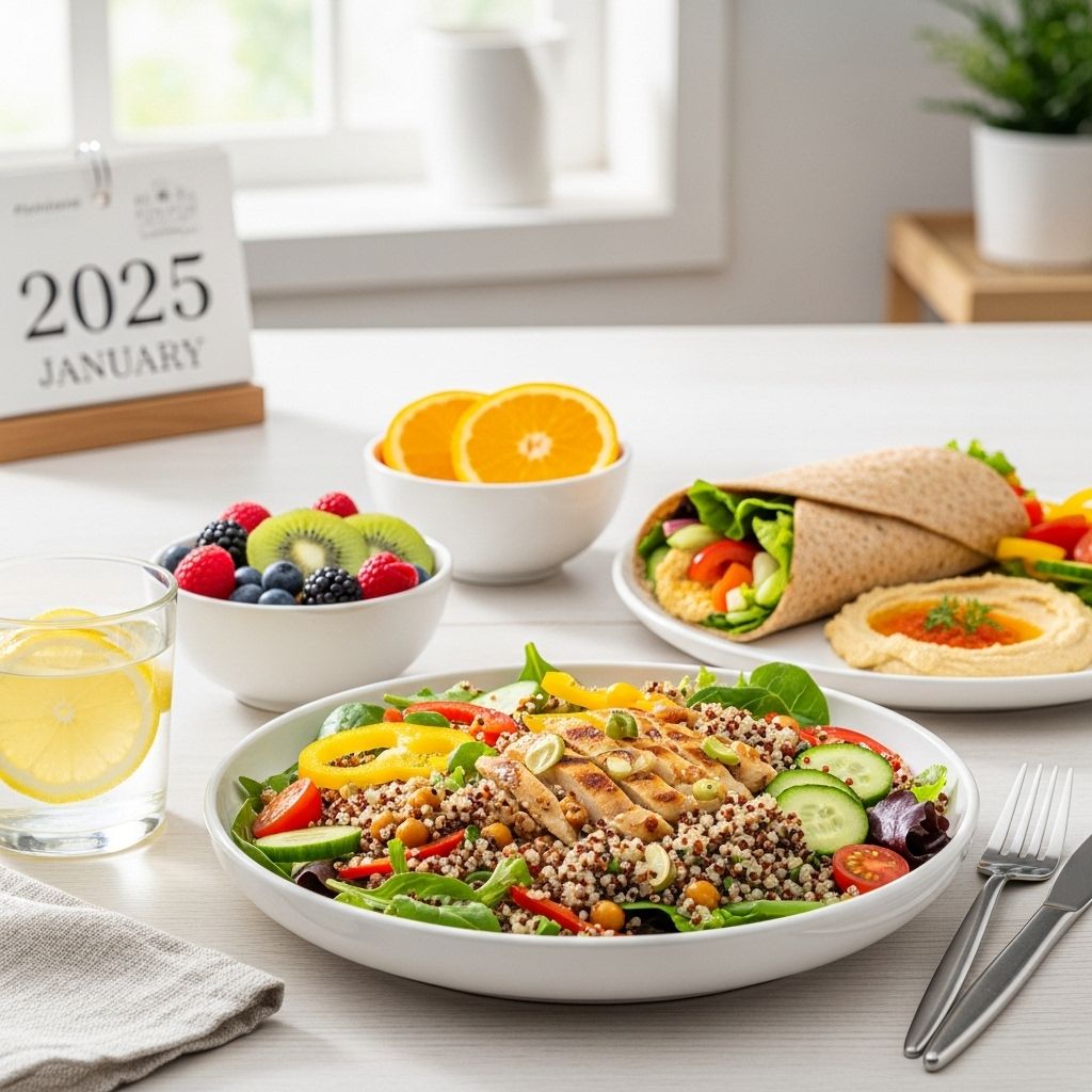 Easy Healthy Meals for a Vibrant 2025 - Graphic Eagle