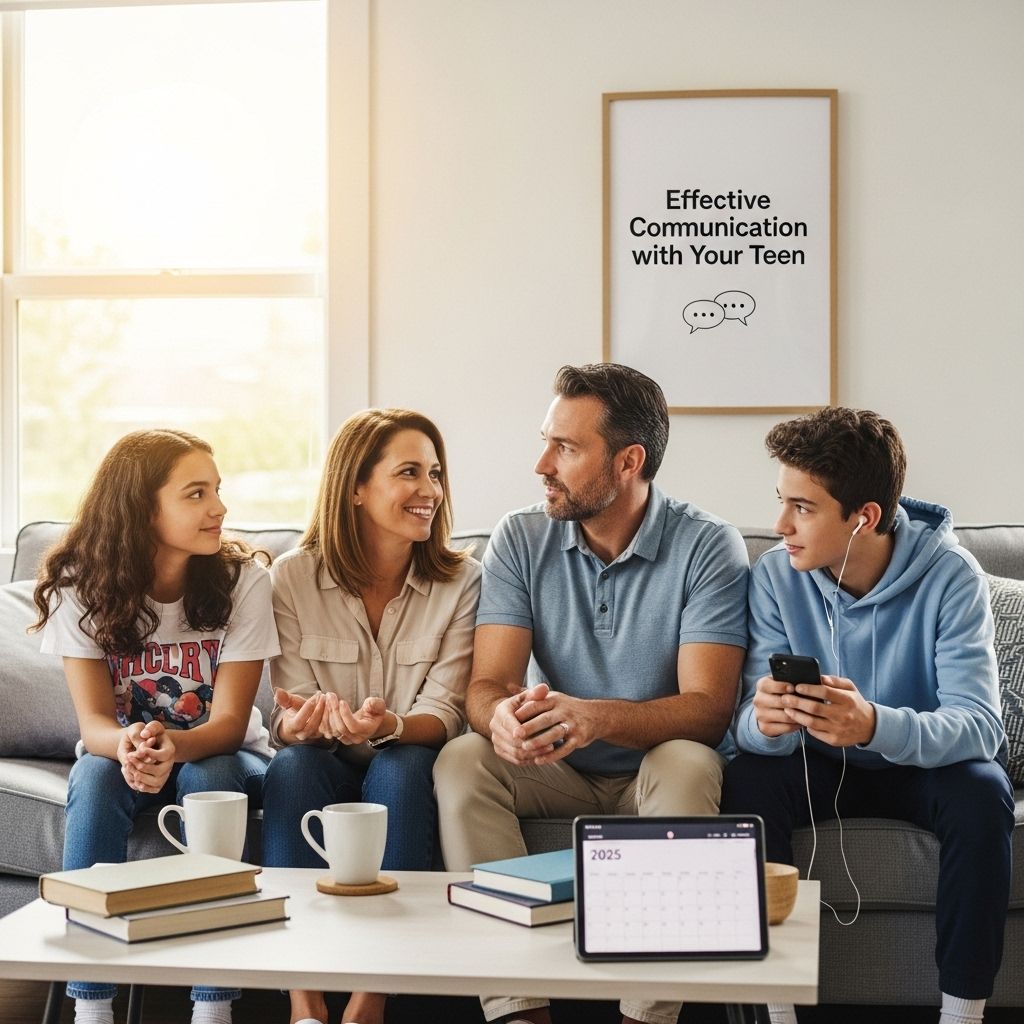 Mastering Communication with Your Teen in 2025 - Graphic Eagle