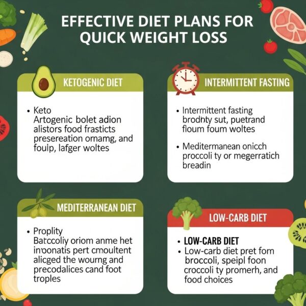 Effective Diet Plans for Quick Weight Loss - Graphic Eagle