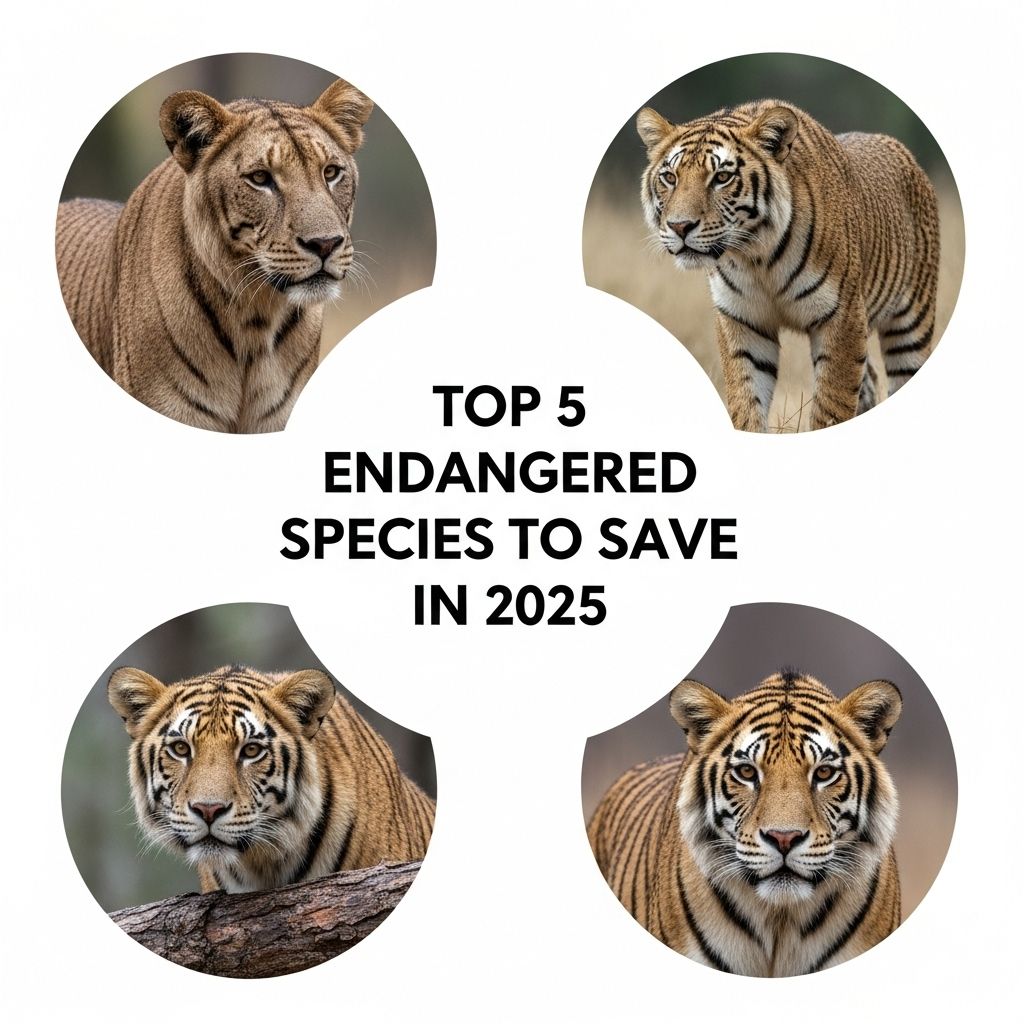 Top 5 Endangered Species to Save in 2025 - Graphic Eagle