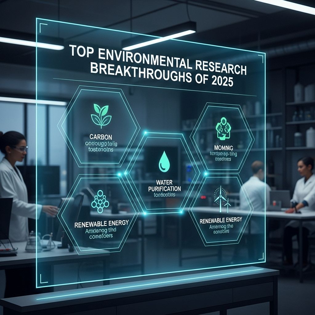 Top Environmental Research Breakthroughs of 2025 - Graphic Eagle